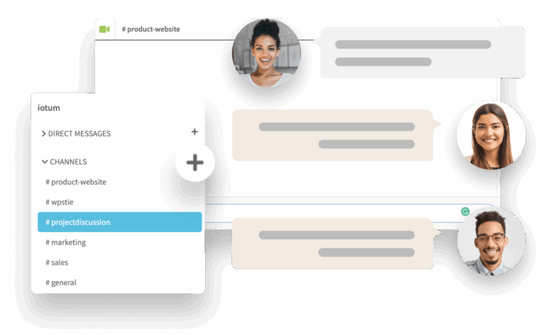 Secure Chat API | Real-Time Chat API - iotum